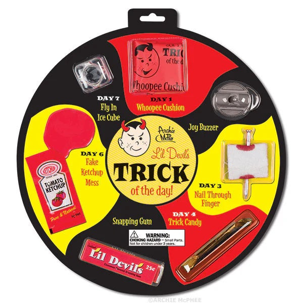 Li'l Devil's Trick of the Day Prank Collection | Available at Leon & Lulu