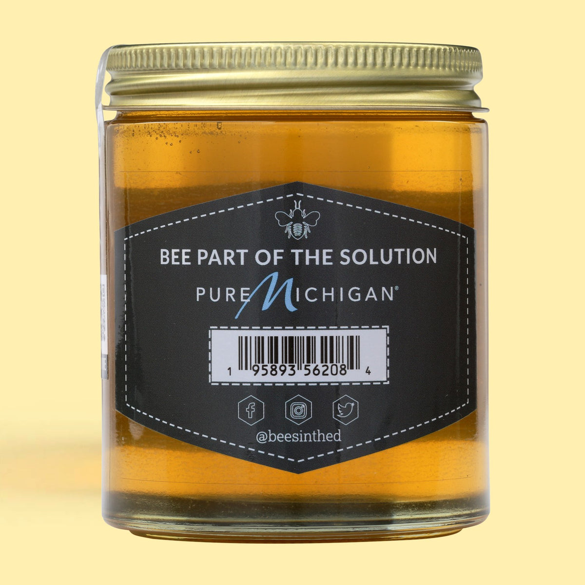 Leon & Lulu Bees in the D 6oz Honey Jar | Available at Leon & Lulu