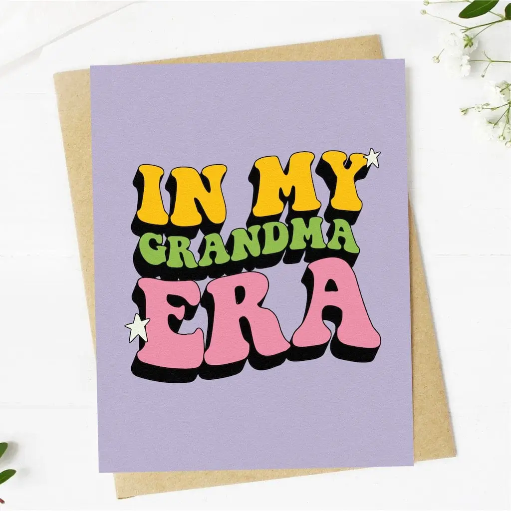 In My Grandma Era Card | Available at Leon & Lulu