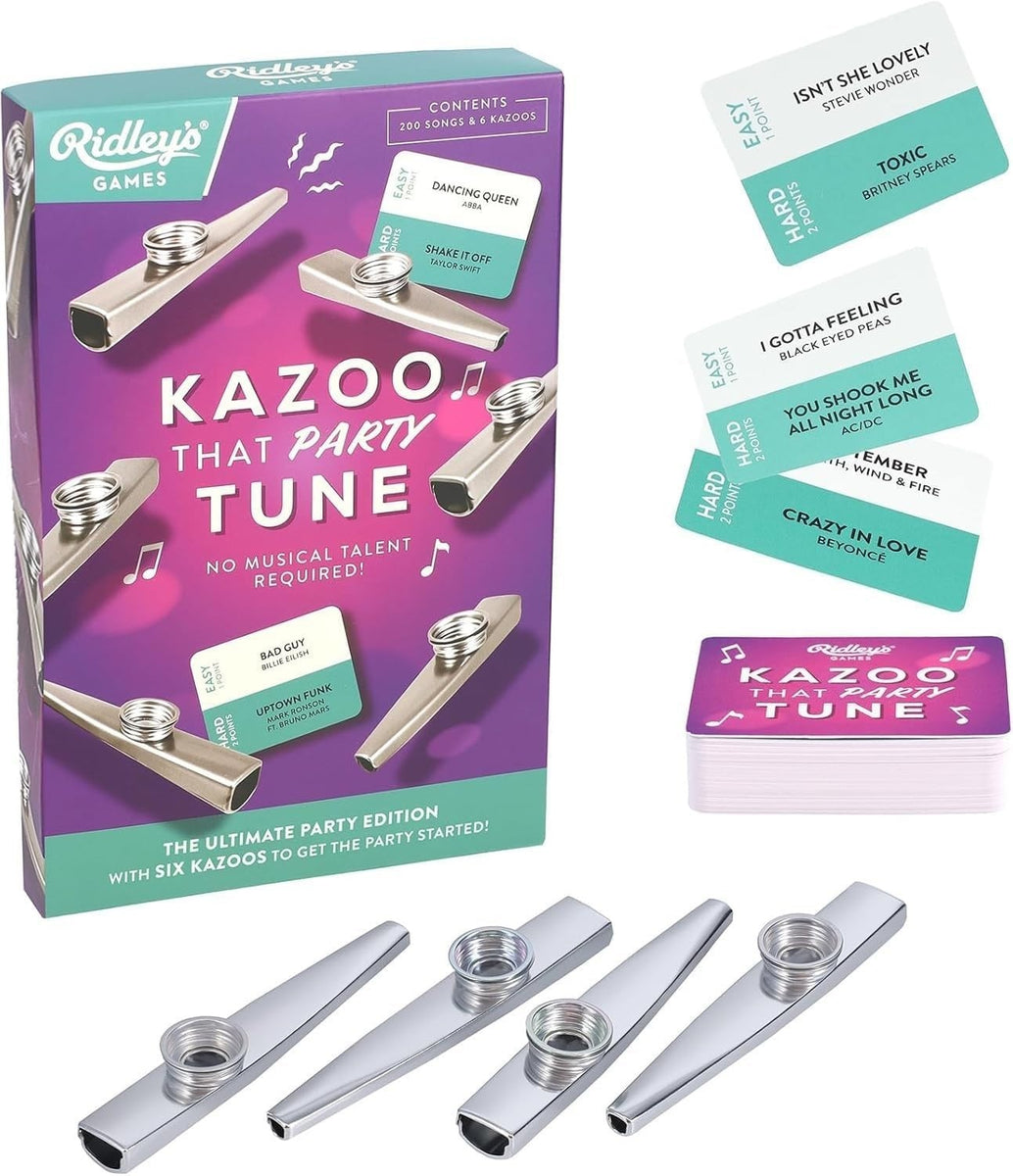 Kazoo That Party Tune Game | Available at Leon & Lulu