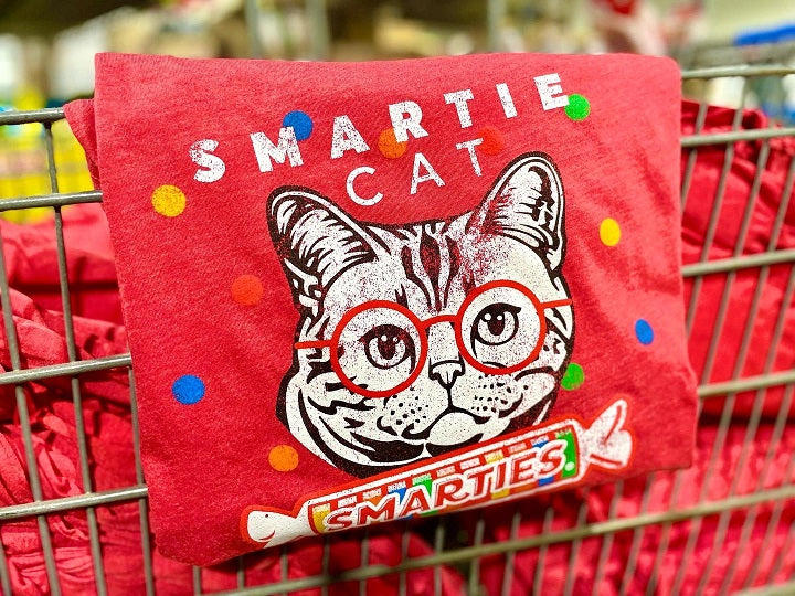 Smarties Smartie Cat Retro Tee | Available at Leon & Lulu