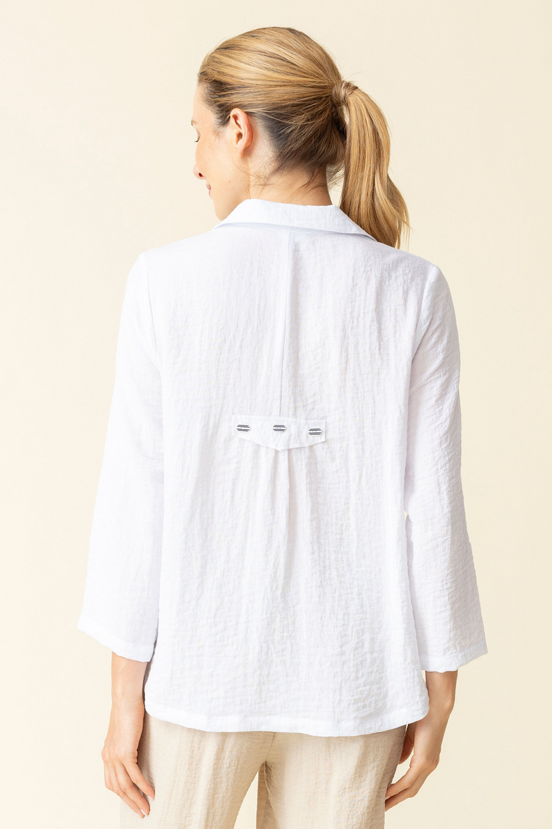 Express Travel Pleat Back Jacket | 30% Off | Available at Leon & Lulu
