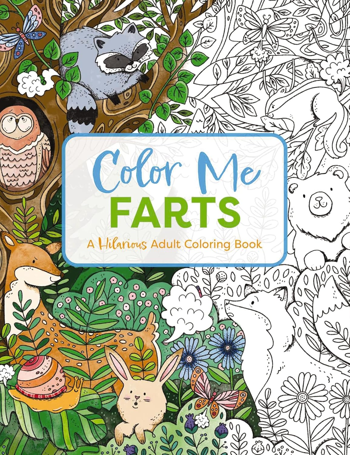 Color Me Farts: A Hilarious Adult Coloring Book – Leon & Lulu