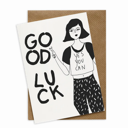 Yes You Can Good Luck Card | Available at Leon & Lulu