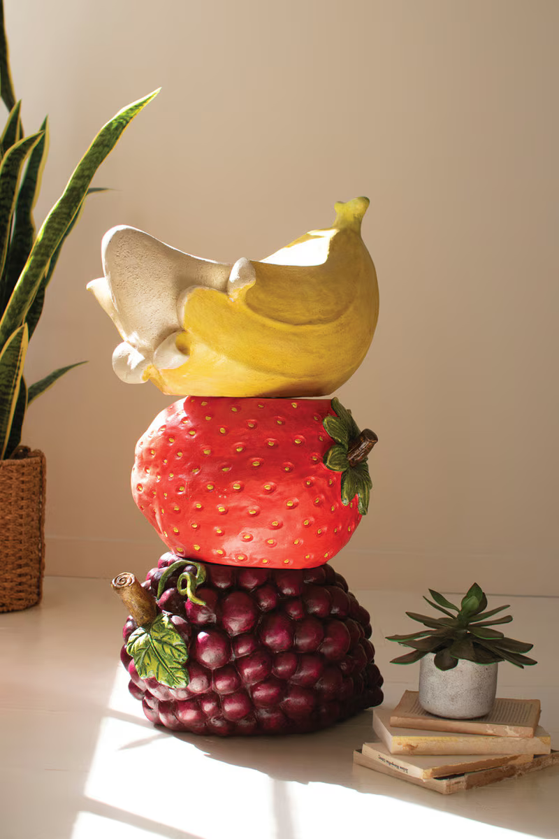 Banana Accent Stool | Available at Leon & Lulu