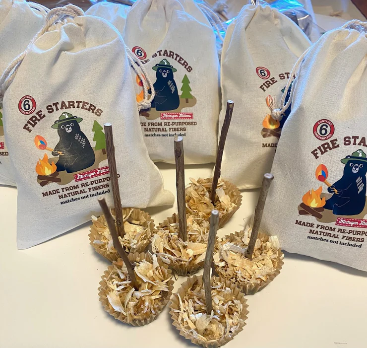 All Natural Fire Starters | Available at Leon & Lulu