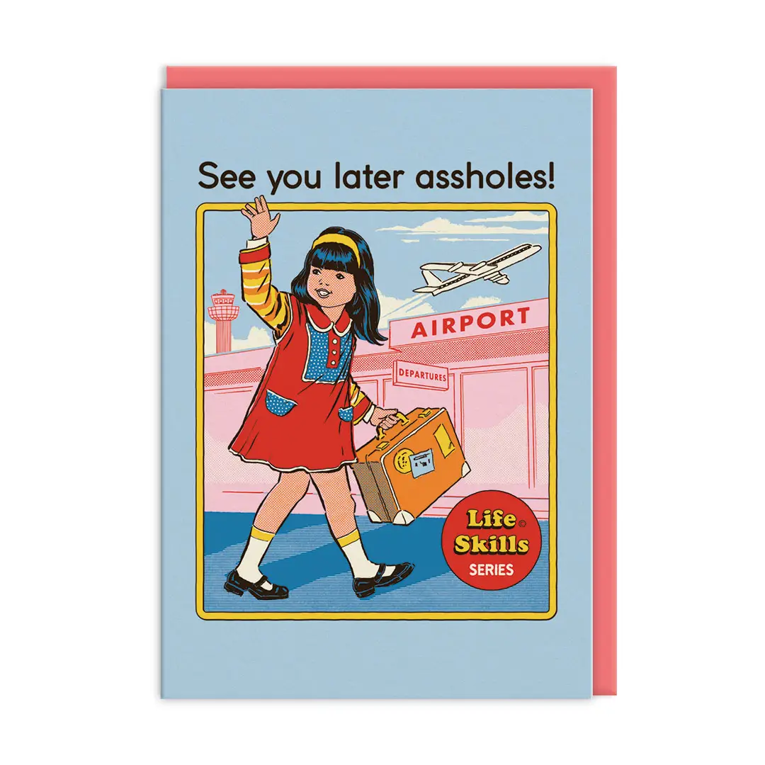 See You Later Greeting Card | Available at Leon & Lulu