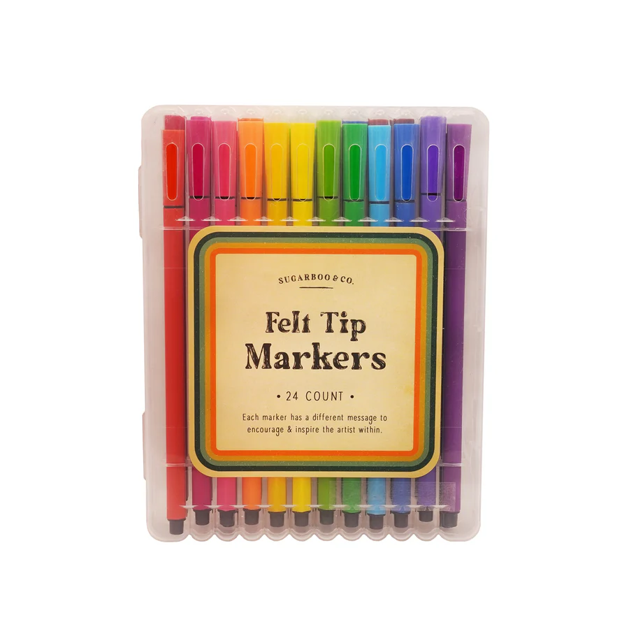 Felt Tip Markers | Available at Leon & Lulu