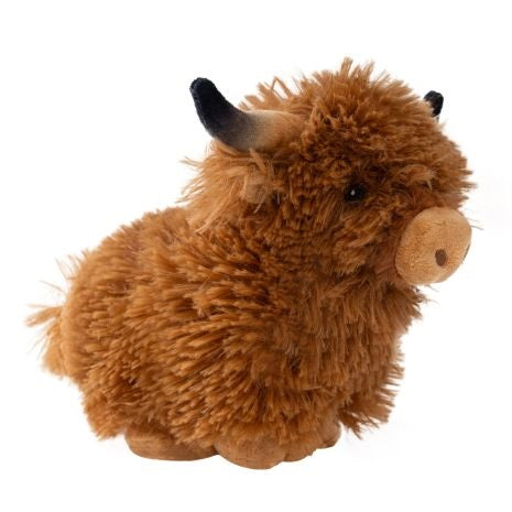 Highland Cow Squeaker Dog Toy | Available at Leon & Lulu