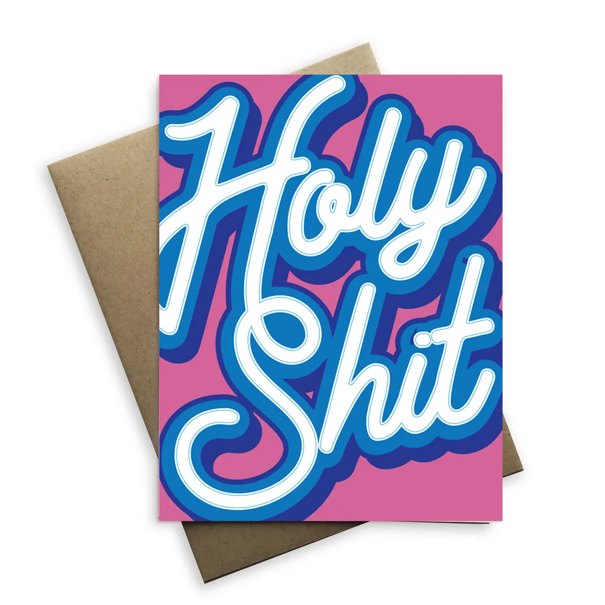 Holy Shit Greeting Card | Available at Leon & Lulu