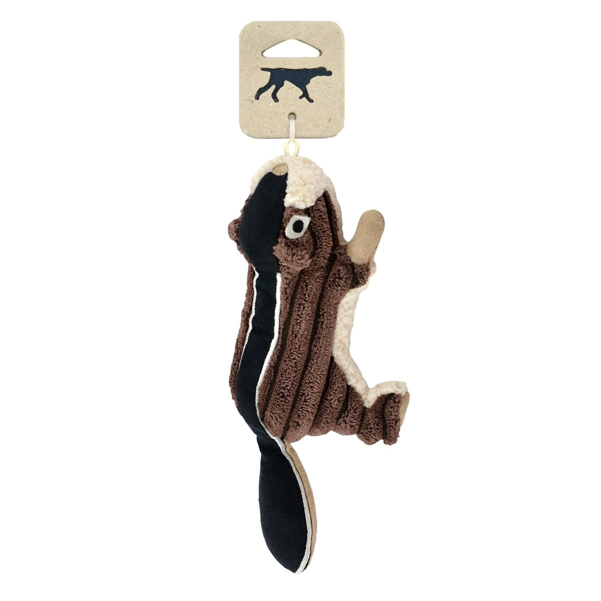 Chipmunk with Squeaker Dog Toy | Available at Leon & Lulu