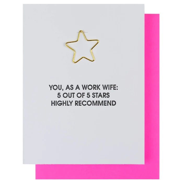 You As a Work Wife Card | Available at Leon & Lulu